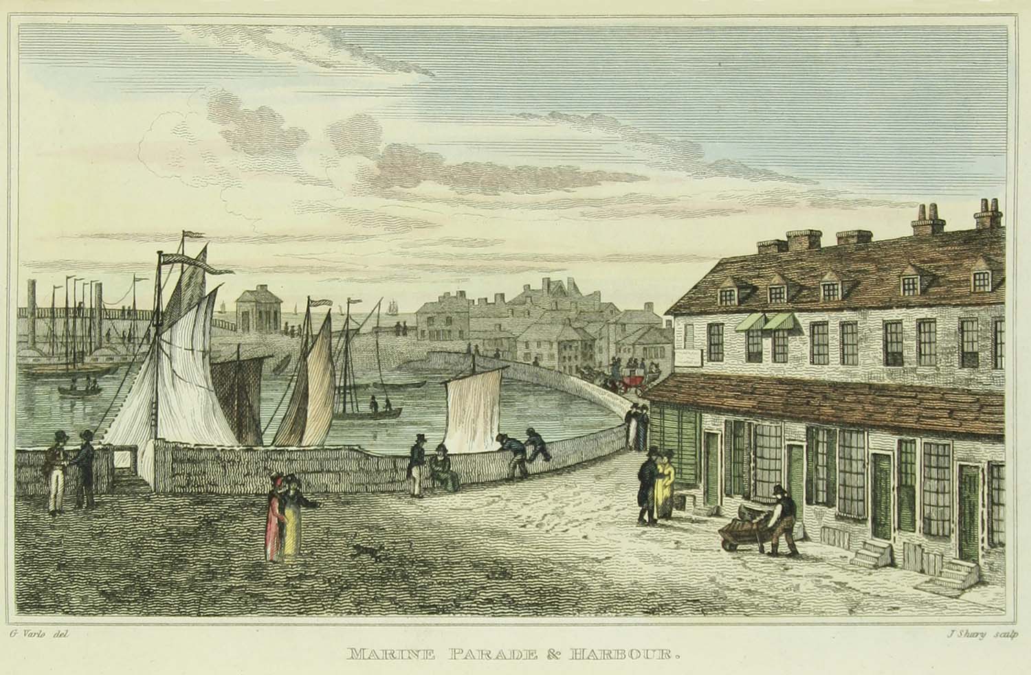 Prints from 'Picture of Margate' by W. C. Oulton | Margate History