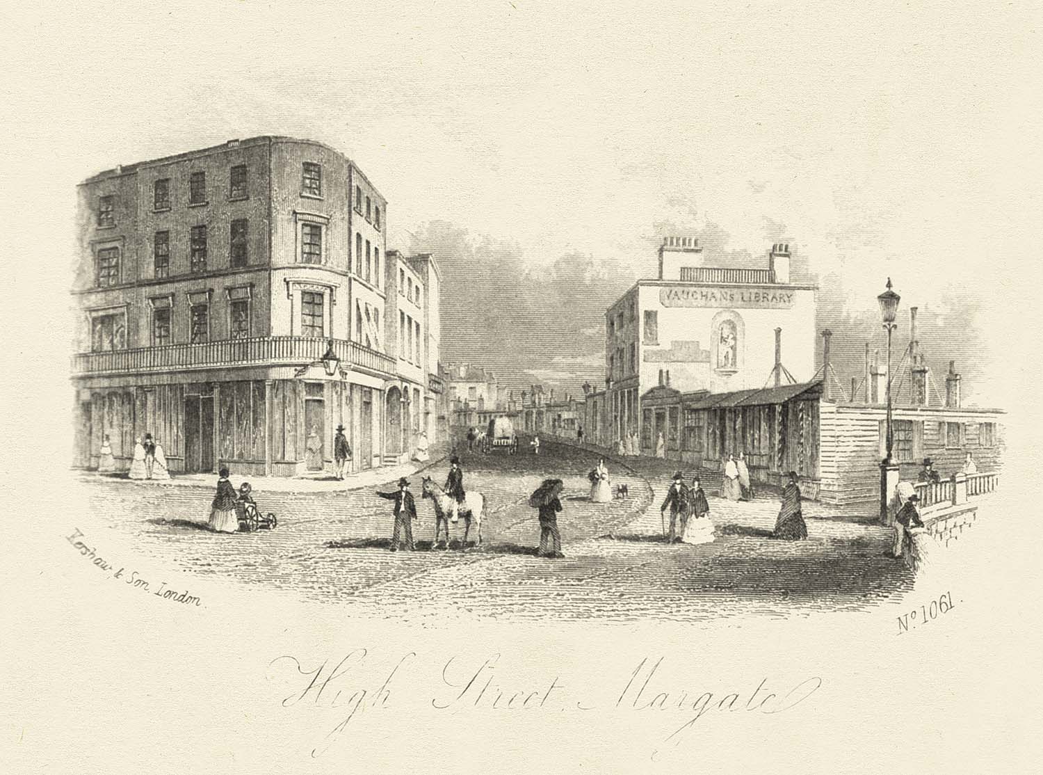 Steel line-engraved vignettes of Margate | Margate History